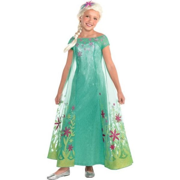 Disney | Costumes | Disney Frozen Supreme Elsa Frozen Fever Costume ...